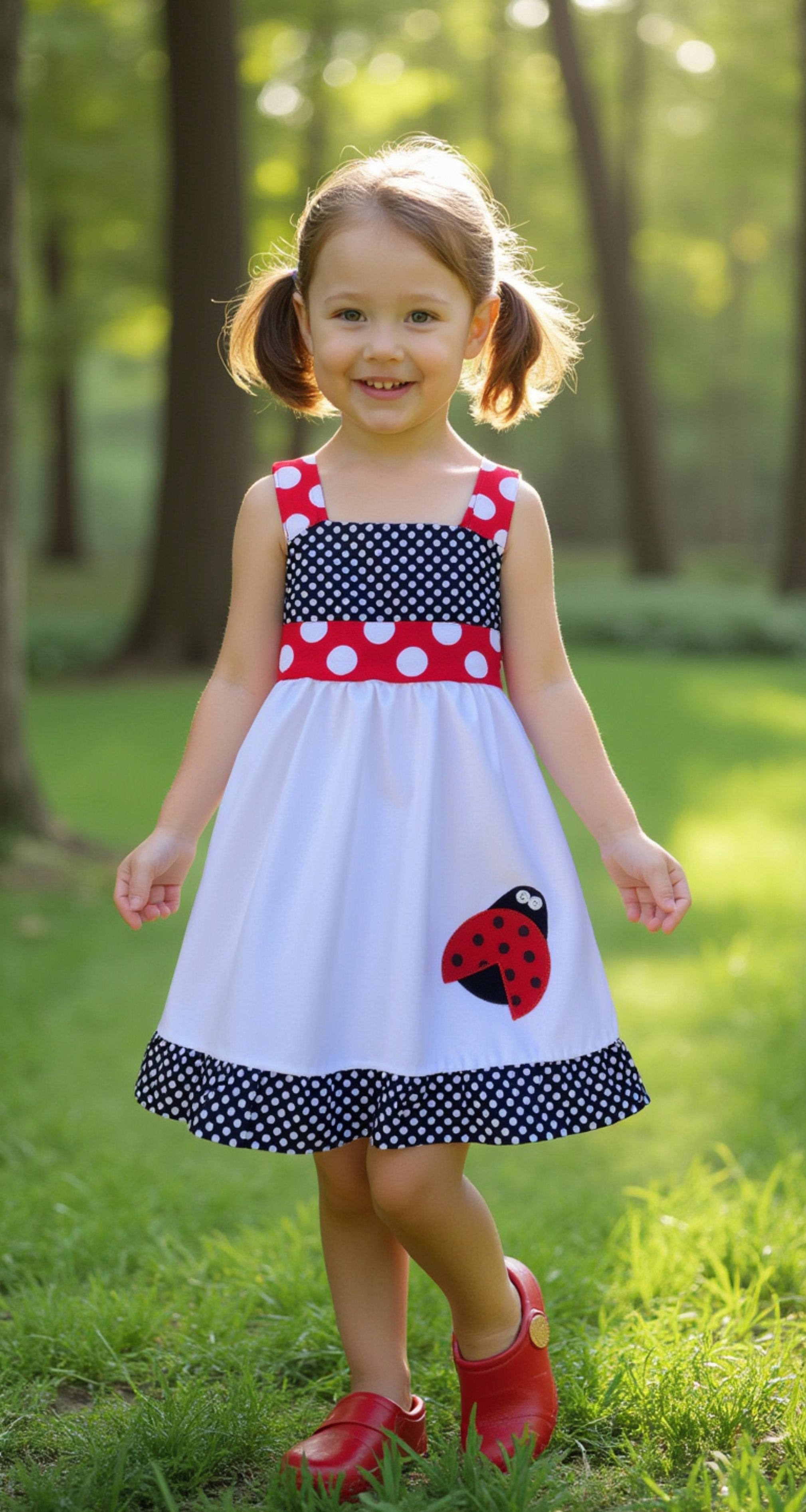 Ladybug, Bees, Butterfly Girl Outfits And Dresses | Lil' Bug Clothing ...