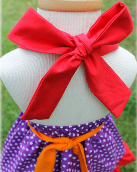 Purple Elmo Birthday Girl Dress | Elmo Baby Girl Clothes