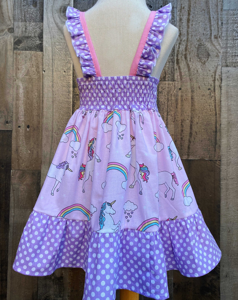 Unicorn Sparkle Twirl Dress | Unicorn Girl Outfits & Dresses Fo...